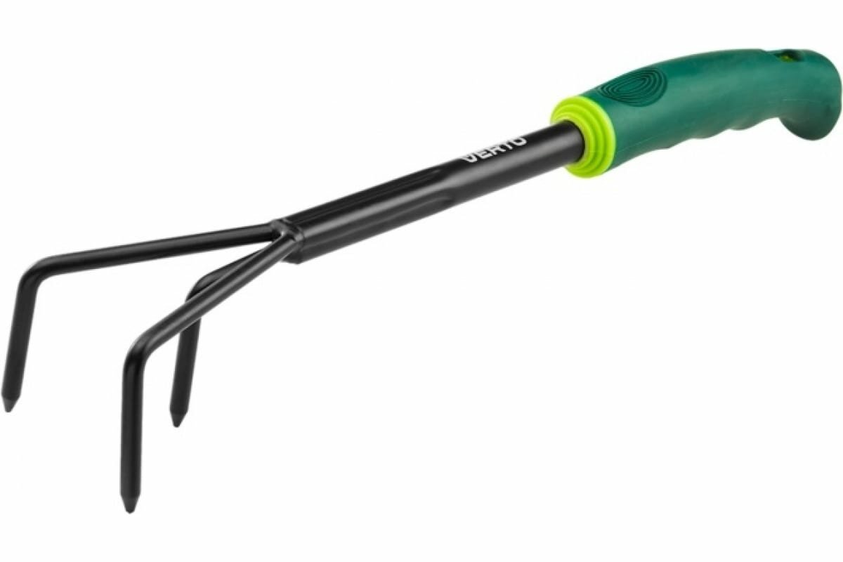 VERTO 15G408 Рыхлитель почвы 365 мм для сада и огорода, ручной инструмент для рыхления