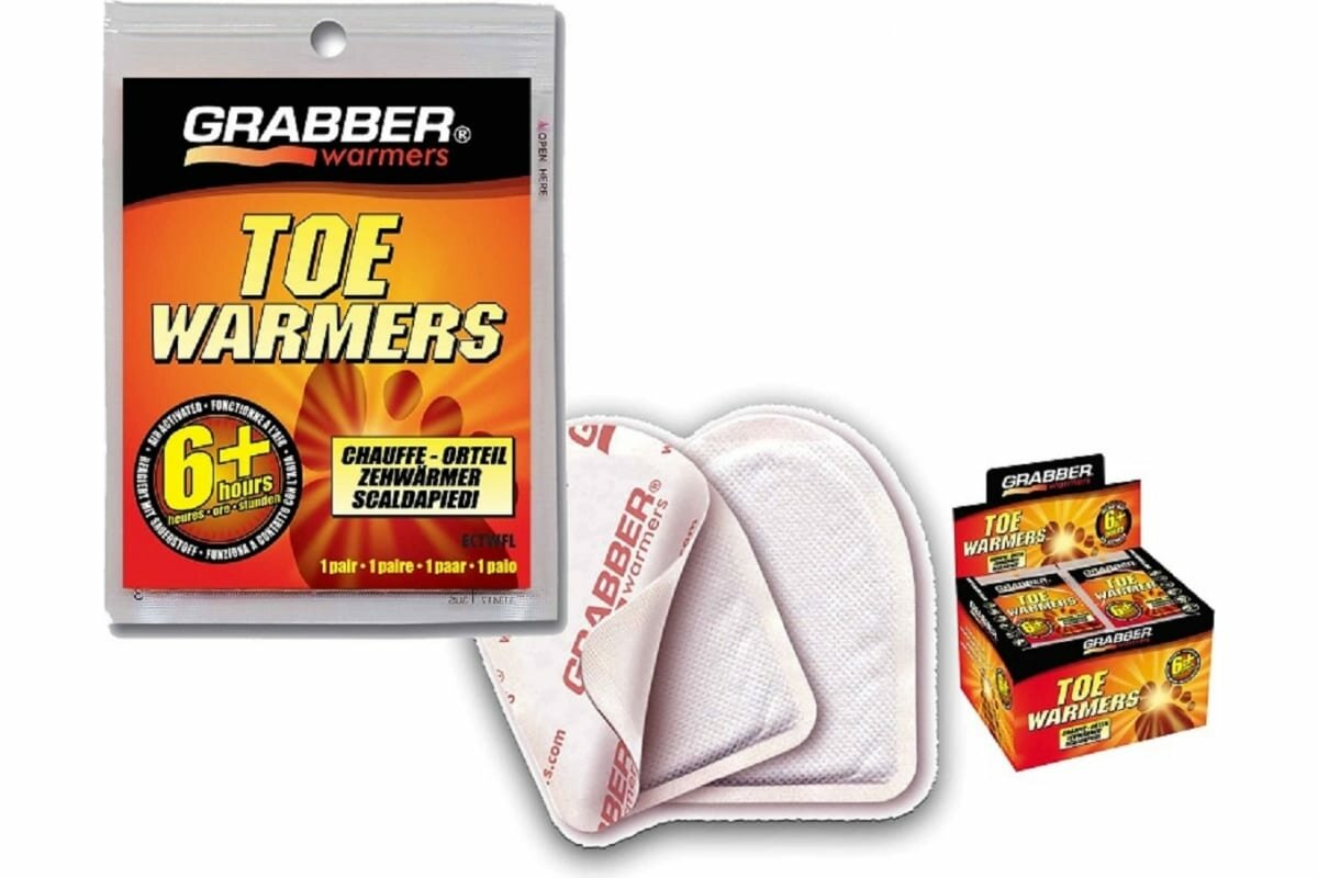 Grabber Одноразовые самонагревающиеся грелки Warmers, для ног TW