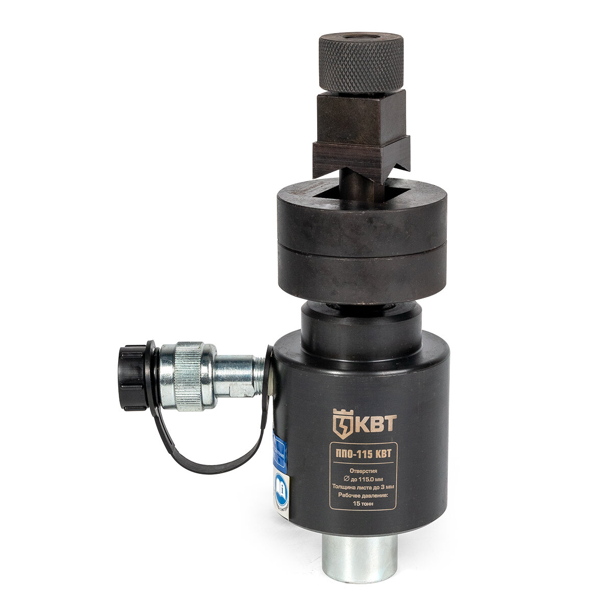 Пресс гидравлический для пробивки отверстий в стальных листах ППО-115 (КВТ) {85376}