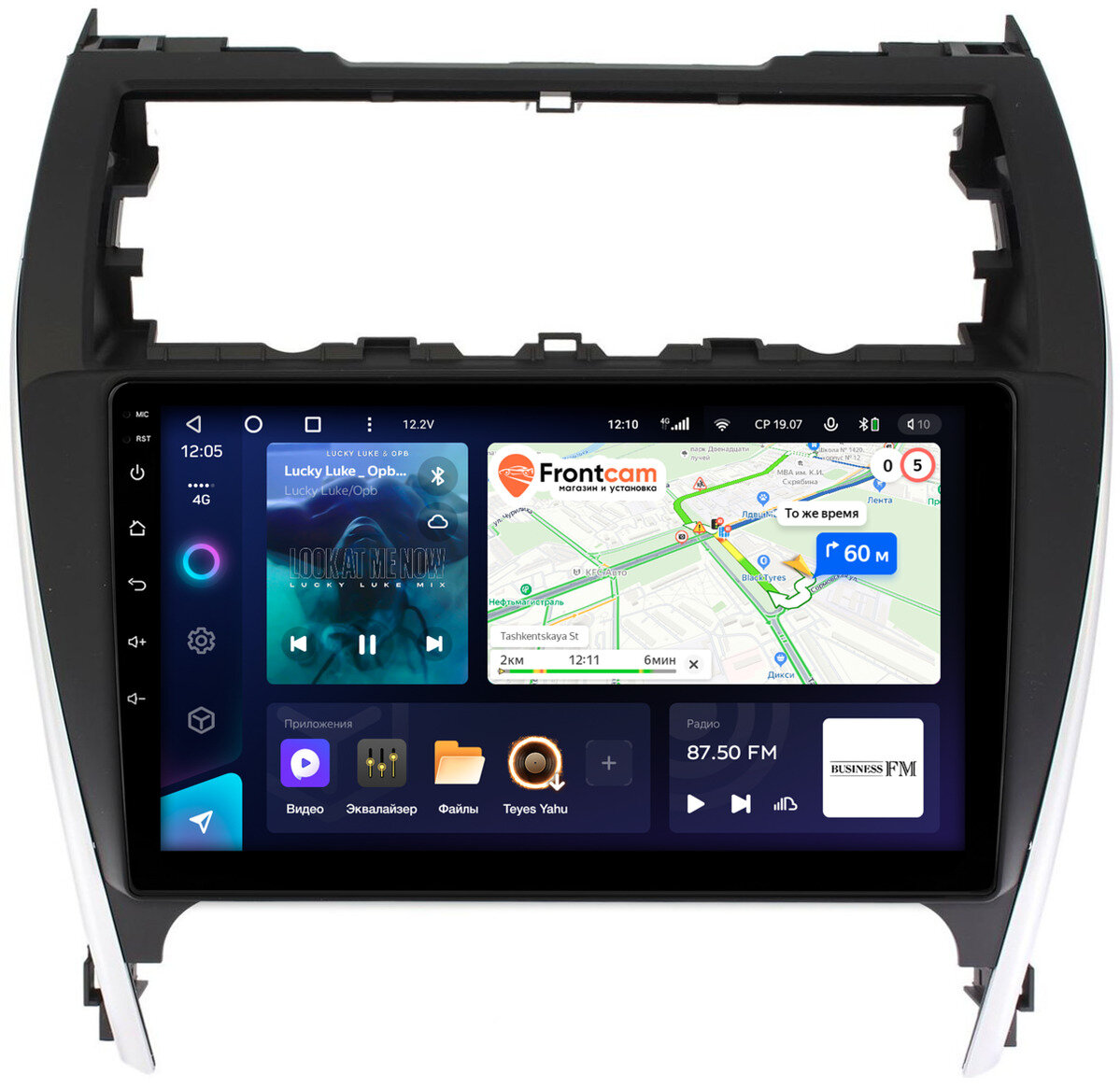 Штатная магнитола Teyes CC3L 4/32 10" RM-10-466 Toyota Camry XV50 2011-2014 (авто из USA) Android 10 (4G-SIM, DSP, IPS)