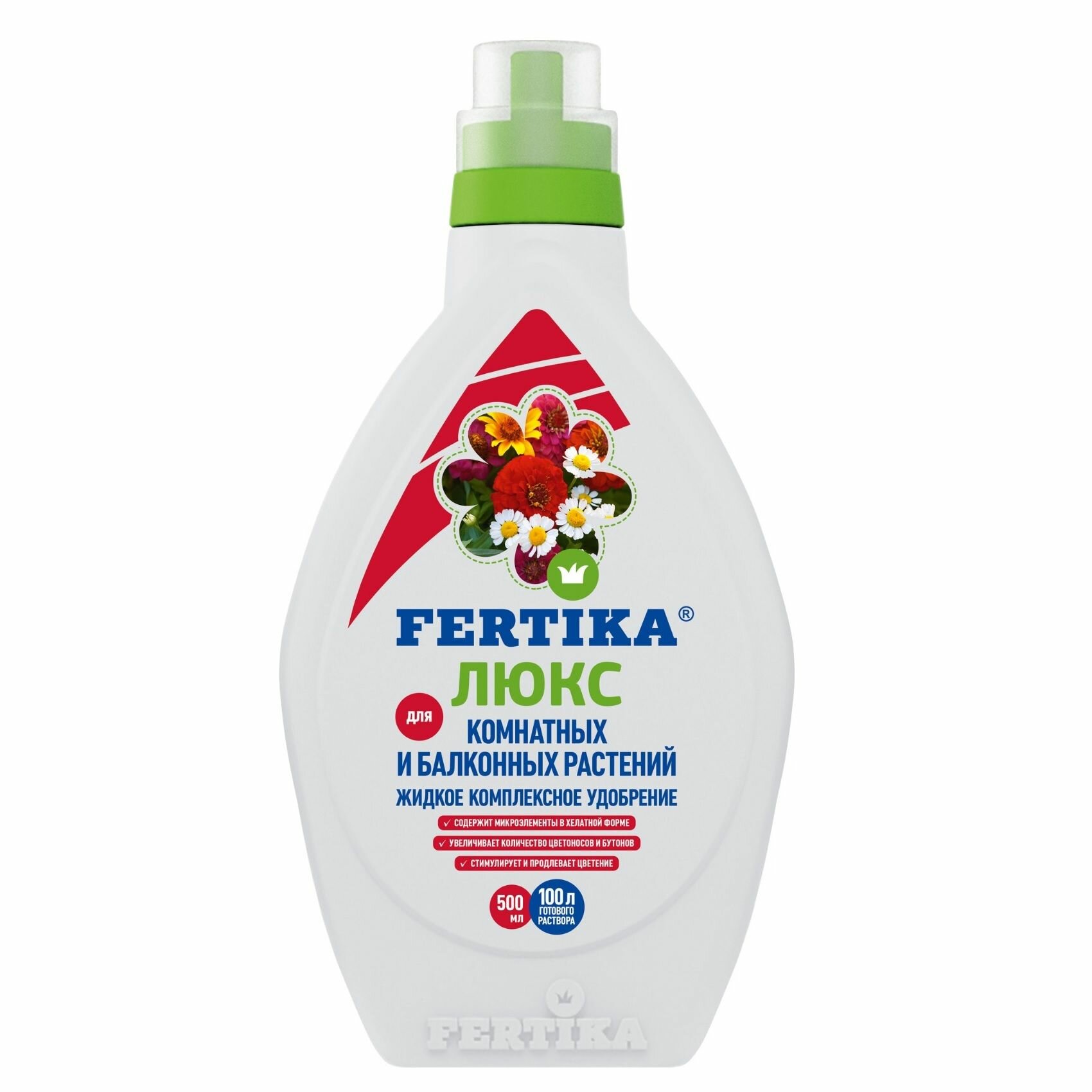 Удобрение Фертика Люкс для комнатных и балконных растений ЖКУ 20% (Fertika) 500 мл