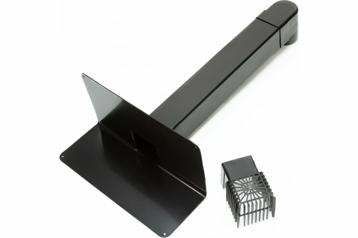 Fachmann Парапетная воронка для полимер-битумной изоляции с листвоуловителем и отводом, VC-PP 100X100650 , 01.068