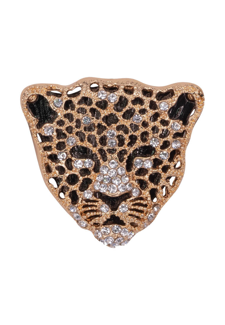 Брошь, стразы