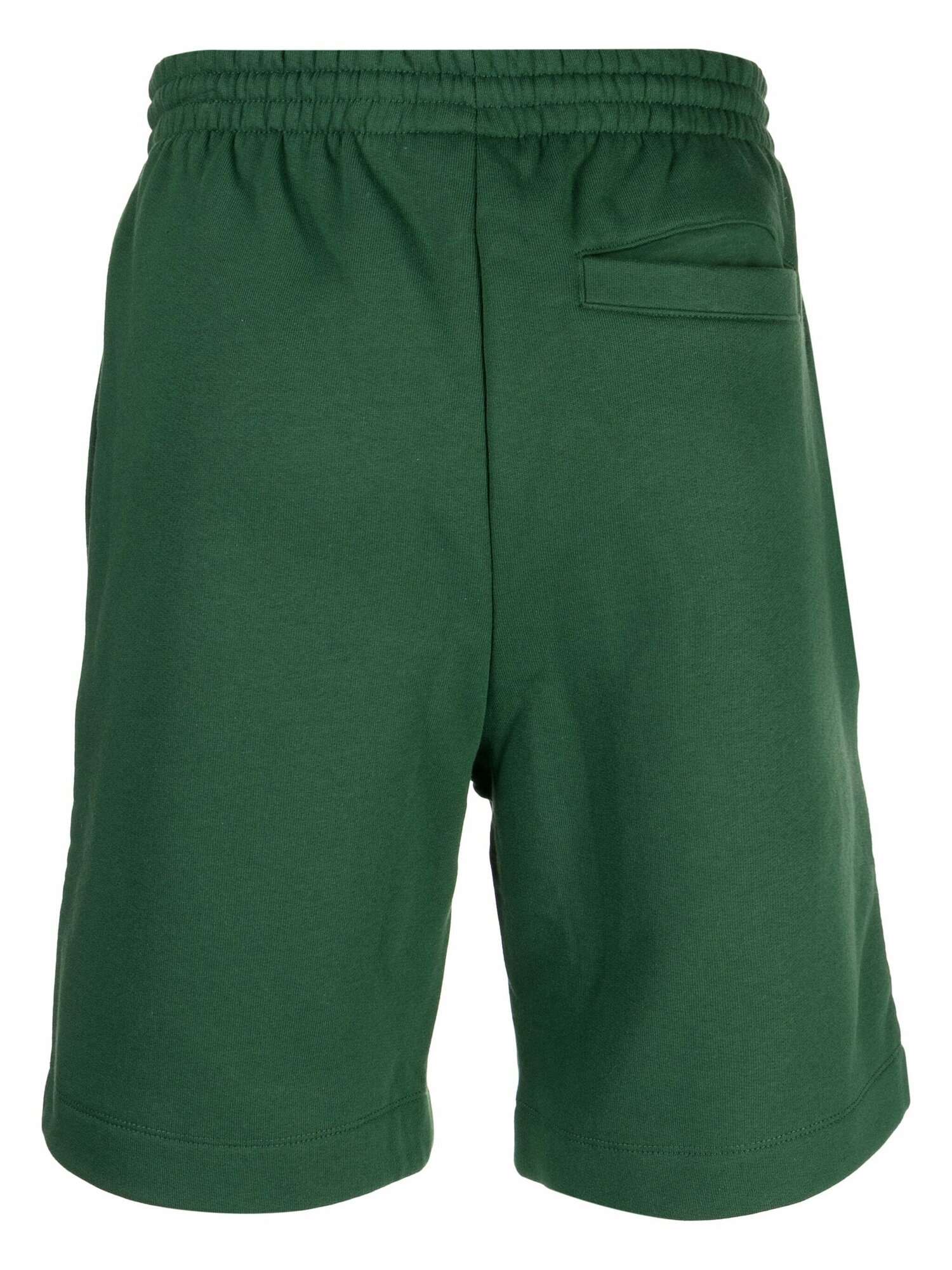 Шорты LACOSTE Logo-patch cotton blend track shorts, размер 48 EU, зеленый, — фото 1
