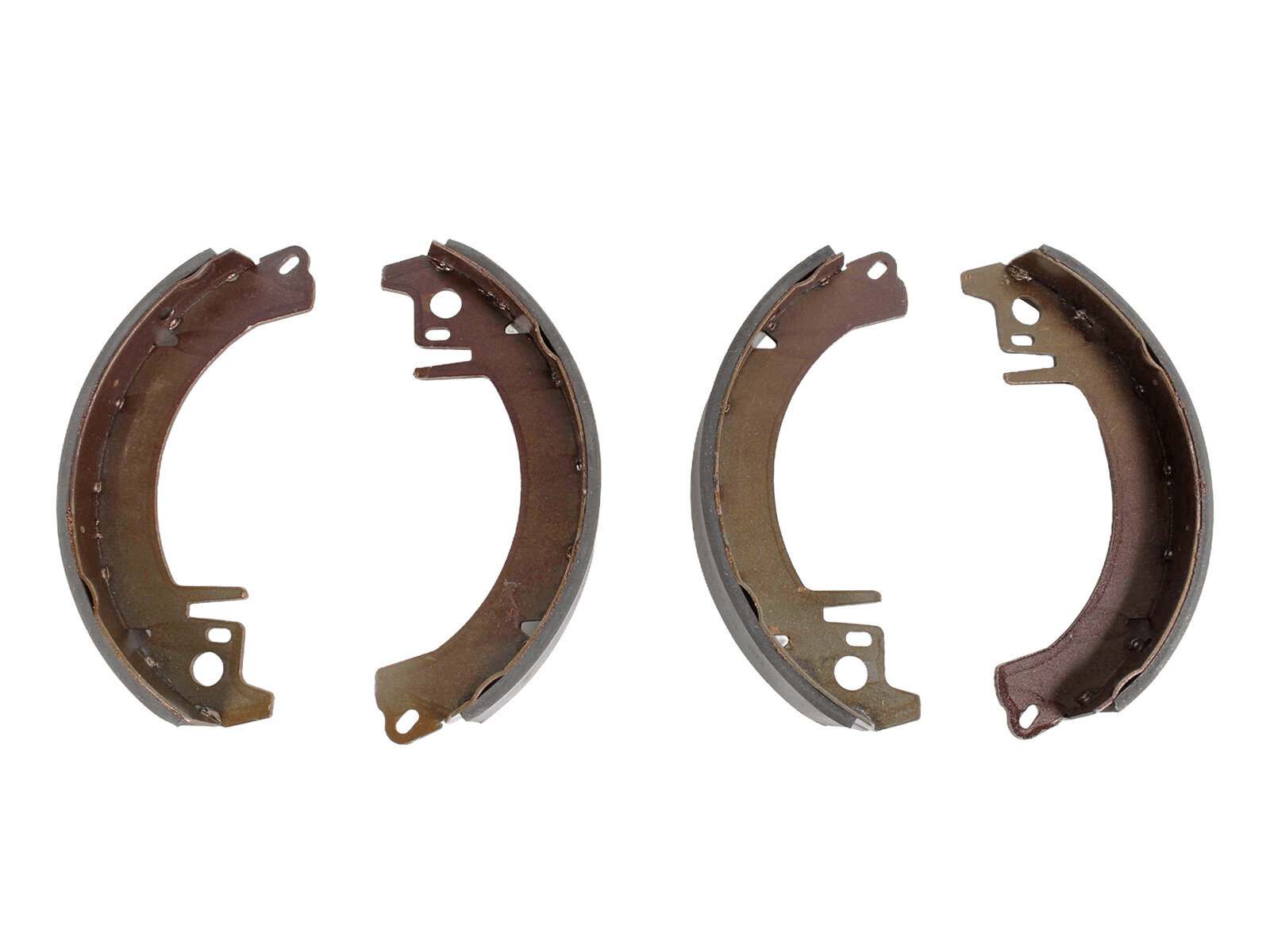 Колодки тормозные М-2140 задние начало комплект