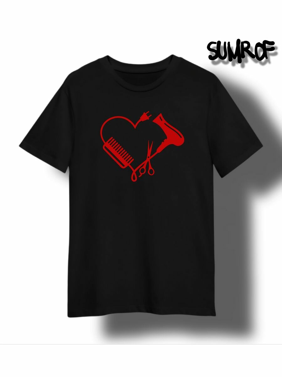 Футболка парикмахер hairs бьюти