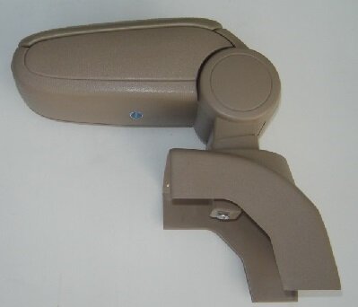 Подлокотник-бокс, ABS-платик, кожзам, для авто VW Golf V 2004-2009, Jetta 2005-2010, VW Golf VI 2008-2013 (Фольксваген Гольф, Джетта)