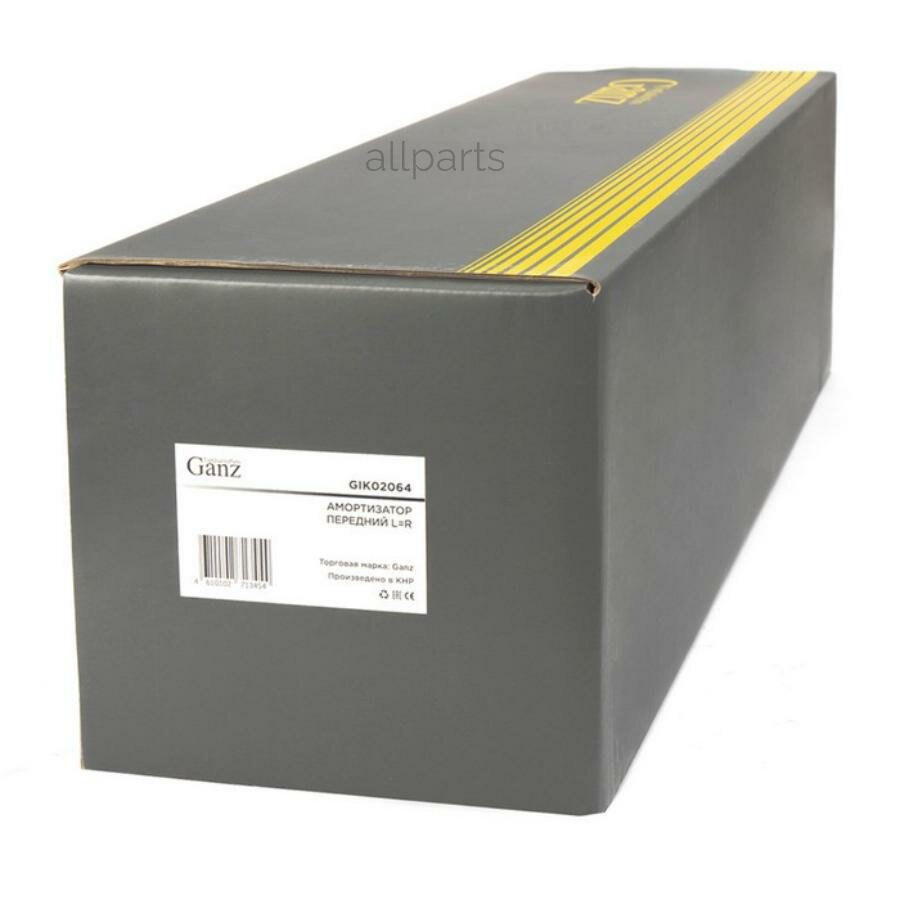 GANZ GIK02064 Амортизатор передний (газомасляный) L=R RENAULT Duster GANZ GIK02064