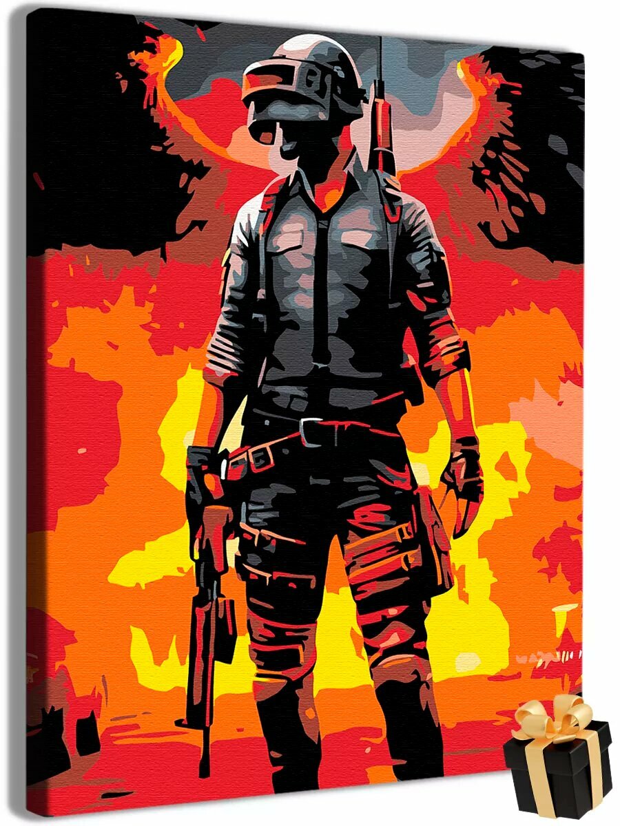 Картины по номерам pubg