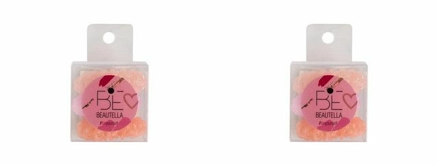 BEAUTELLA Резинка для волос Princess пружинка, d 5,0см, 3шт, 2 уп
