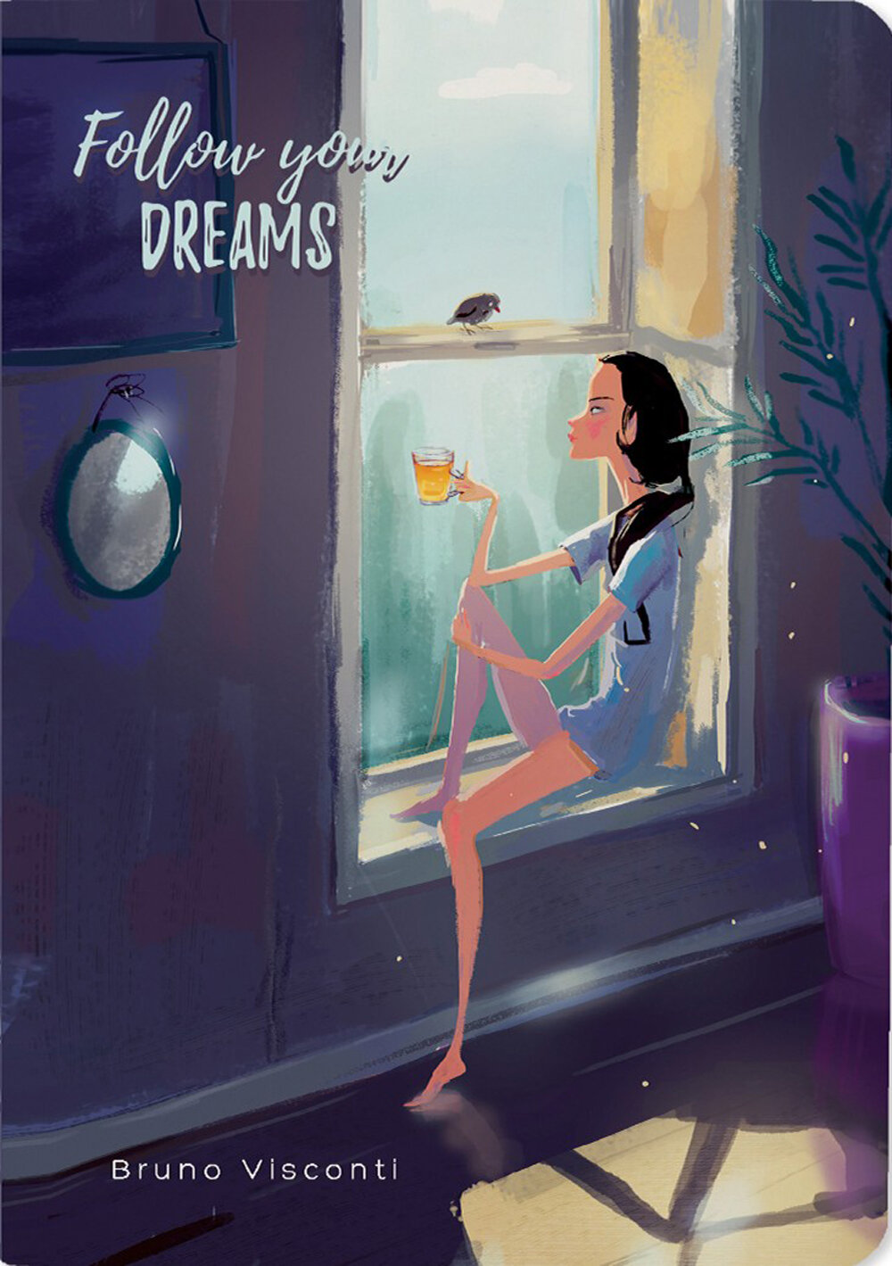 Записная книжка 32 листа, А6, TEA TIME. FOLLOW DREAМS (7-32-001/19)