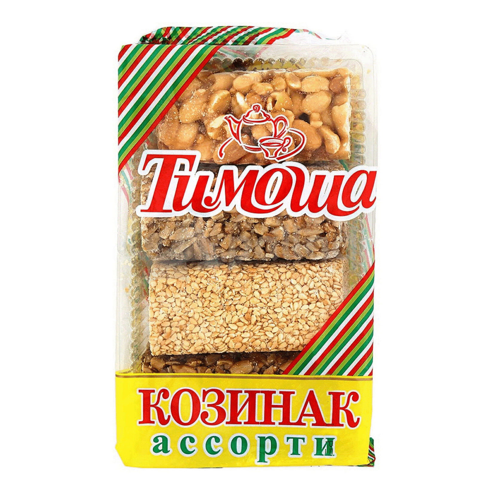 Козинак ассорти Тимоша, 6 упаковок по 150 гр.