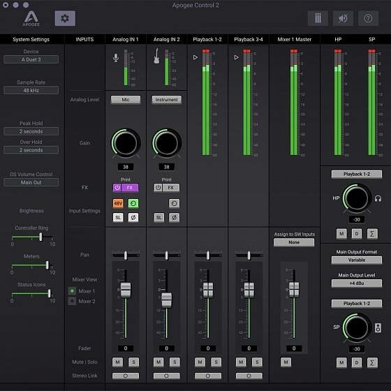 USB аудиоинтерфейс Apogee Duet 3 — фото 1