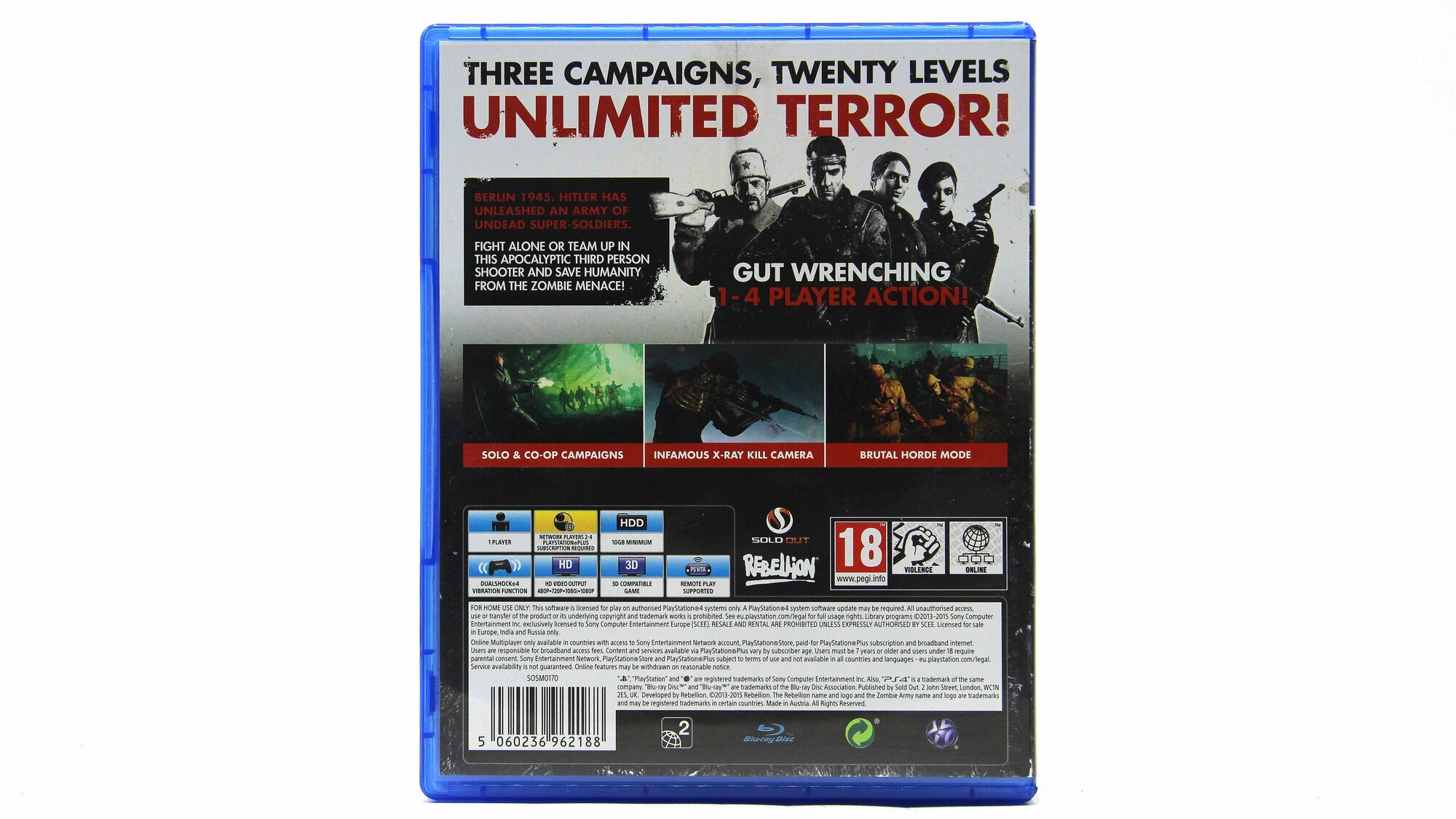 Zombie Army Trilogy (PS4/PS5, RU) — фото 1