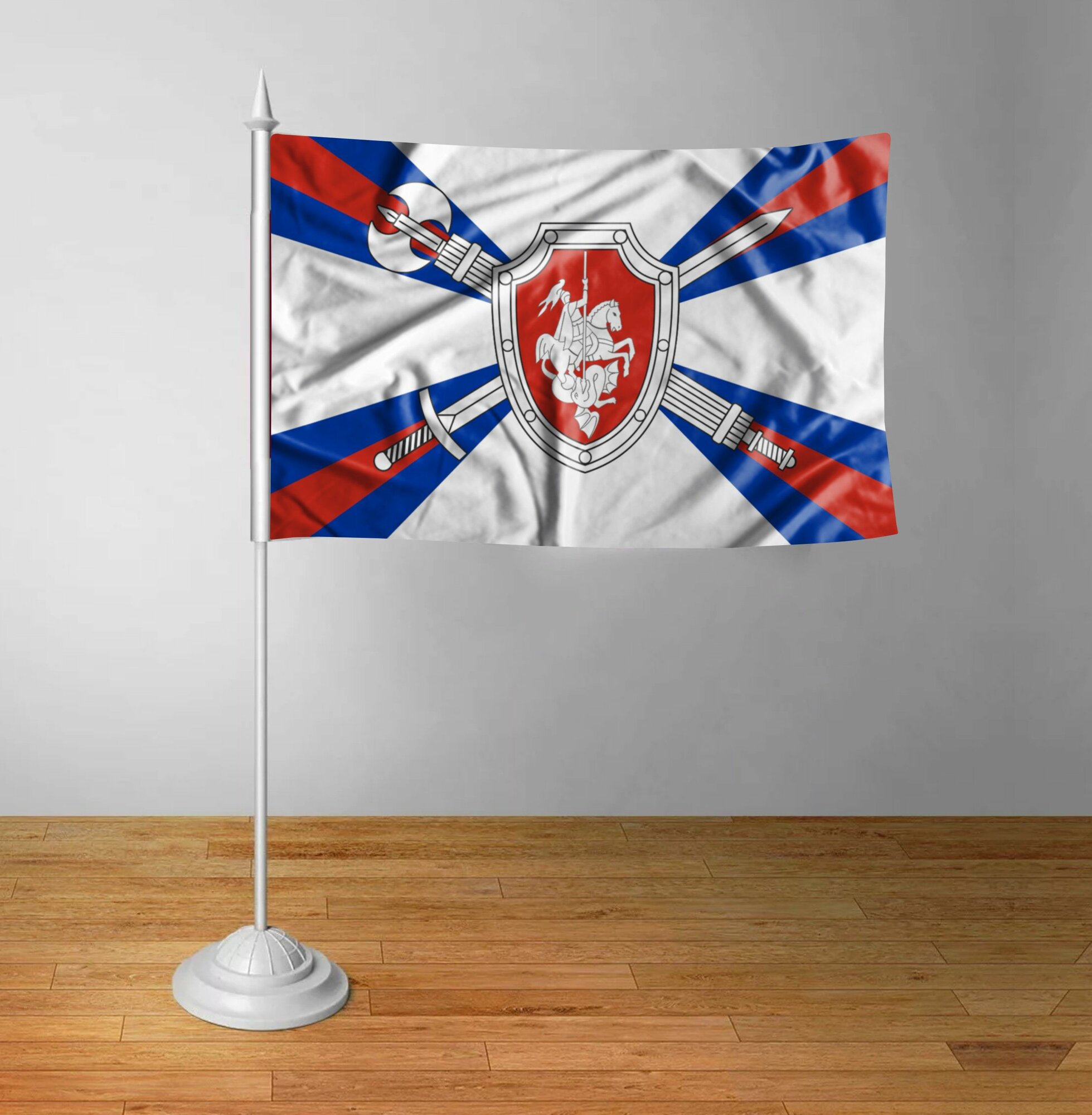 Флажок MIGOM Рода войск - 0027 - Флаг органов и подразделений военной полиции Вооружённых сил Российской Федерации