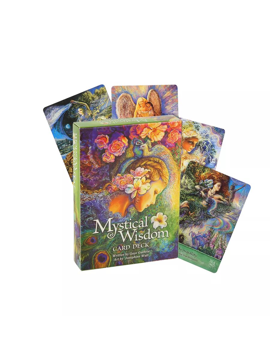 Карты Таро Метафорические "Мистическая мудрость", для гаданий и медитаций, МАК ассоциативные ресурсные, английский язык