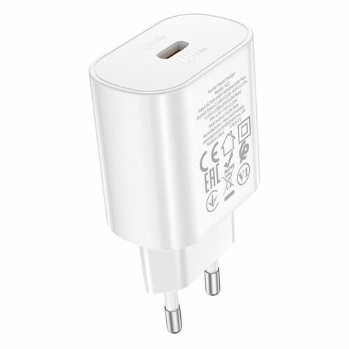 Сетевое зарядное устройство Hoco N22, USB type-C, 25Вт, белый
