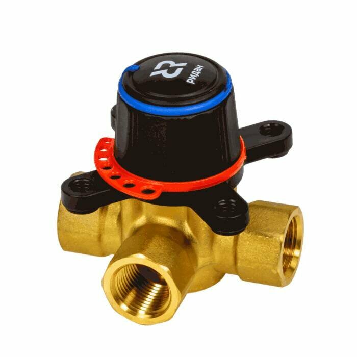 Клапан регулирующий латунь HRB-3R Ду 32 Ру10 ВР Rp1 1/4" Kvs=16м3/ч Ридан 065Z0408R