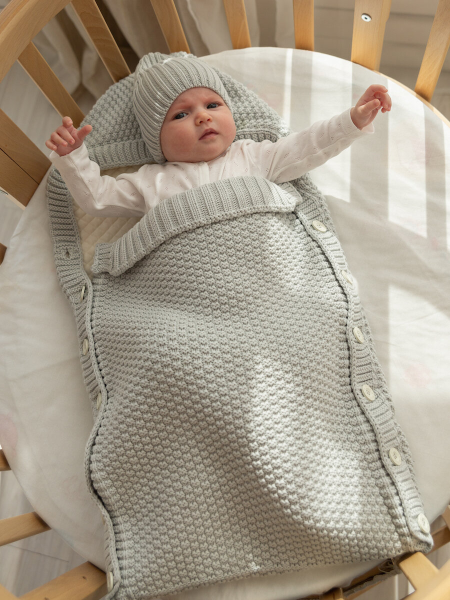 Конверт для малышей KOGANKIDS 000-20-05, бежевый, 0 - 6 месяцев