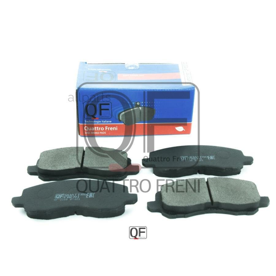 QUATTRO FRENI QF63300 колодки дисковые передние!\ Mitsubishi Eclipse III/Galant/Lancer 95>, Citroen C4 Aircross 12>