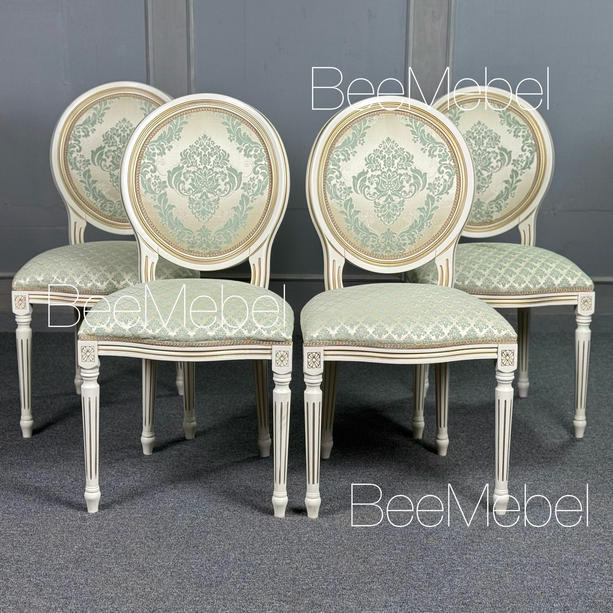 Стул"Медальон" из массива бука 4шт