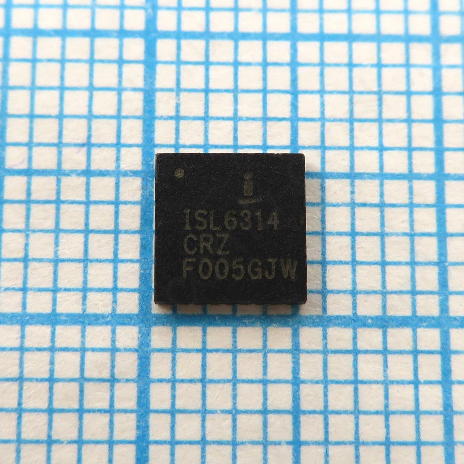 ISL6314 ISL6314CRZ - Single-Phase Buck PWM Controller with Integrated MOSFET Drivers for Intel VR11 and AMD Applications