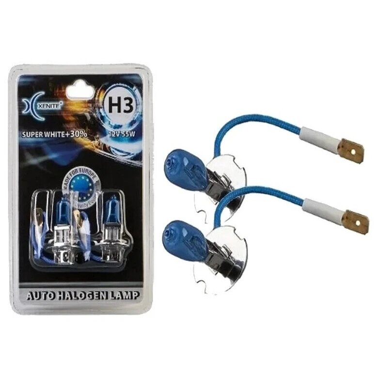 Лампа галогенная Xenite 1007044 H3 12V 55W, 2 шт.
