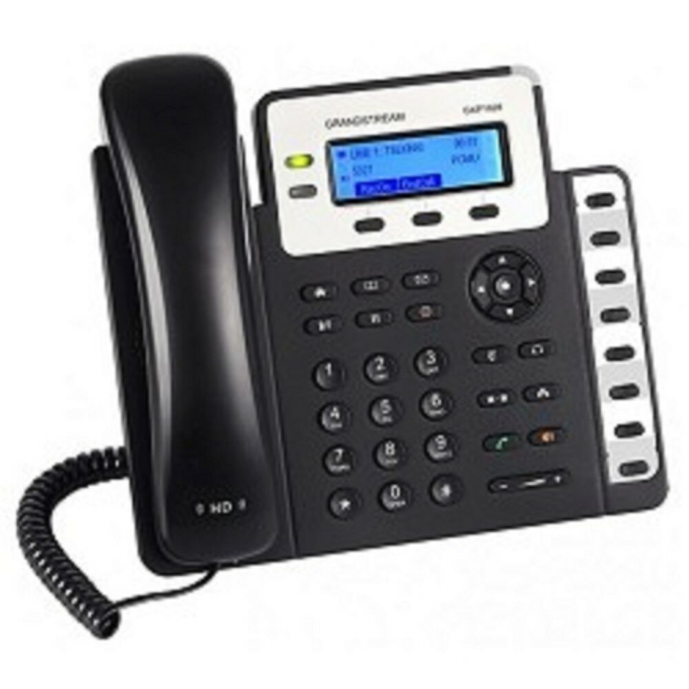 IP телефон Grandstream GXP1628, Черный, голос. линий - 2