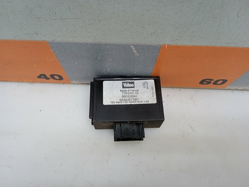 Б/У Пежо 607 Блок электронный Peugeot 607 2001 9D 278807 Peugeot-Citroen арт. 9632457380