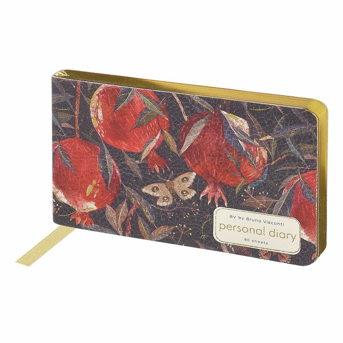 Еженедельник BrunoVisconti "Гранат" недатированный 142*84мм 80л