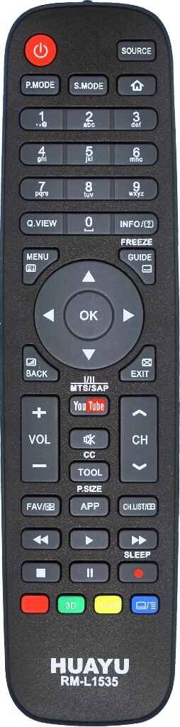 UNIVERSAL HAIER RM-L1535 (HTR-A10), Пульт ДУ