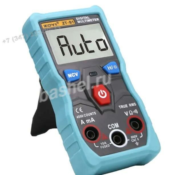 ZT-S1 NCV TrueRMS, Мультиметр автоматический цифровой