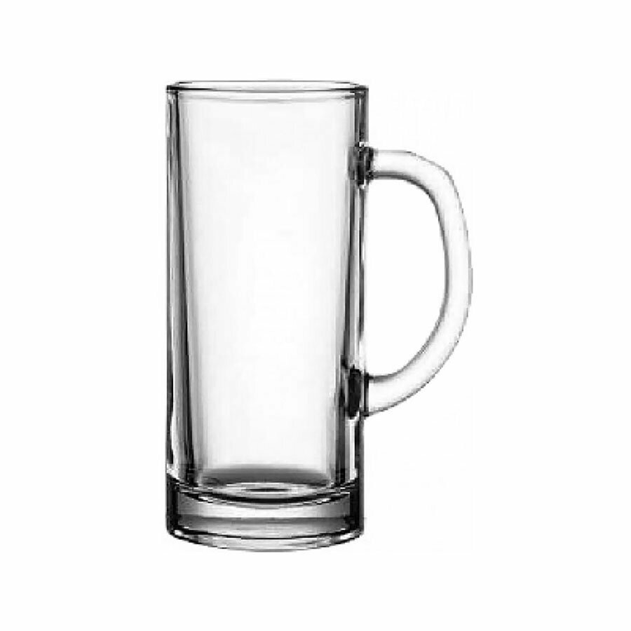 Набор пивных кружек Pasabahce "Real Ikea", 390мл, с ручкой
