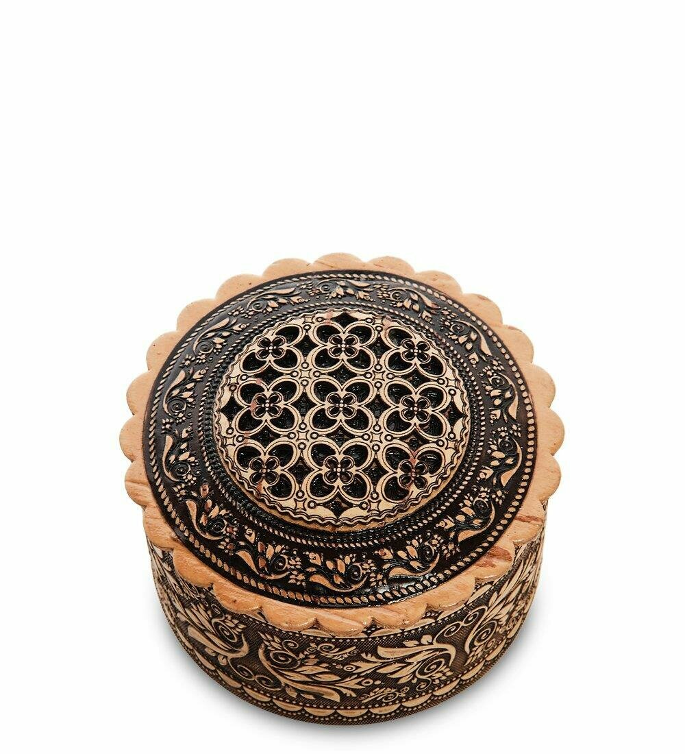 Шкатулка резная (береста) A2153857 Народные промыслы, Береста