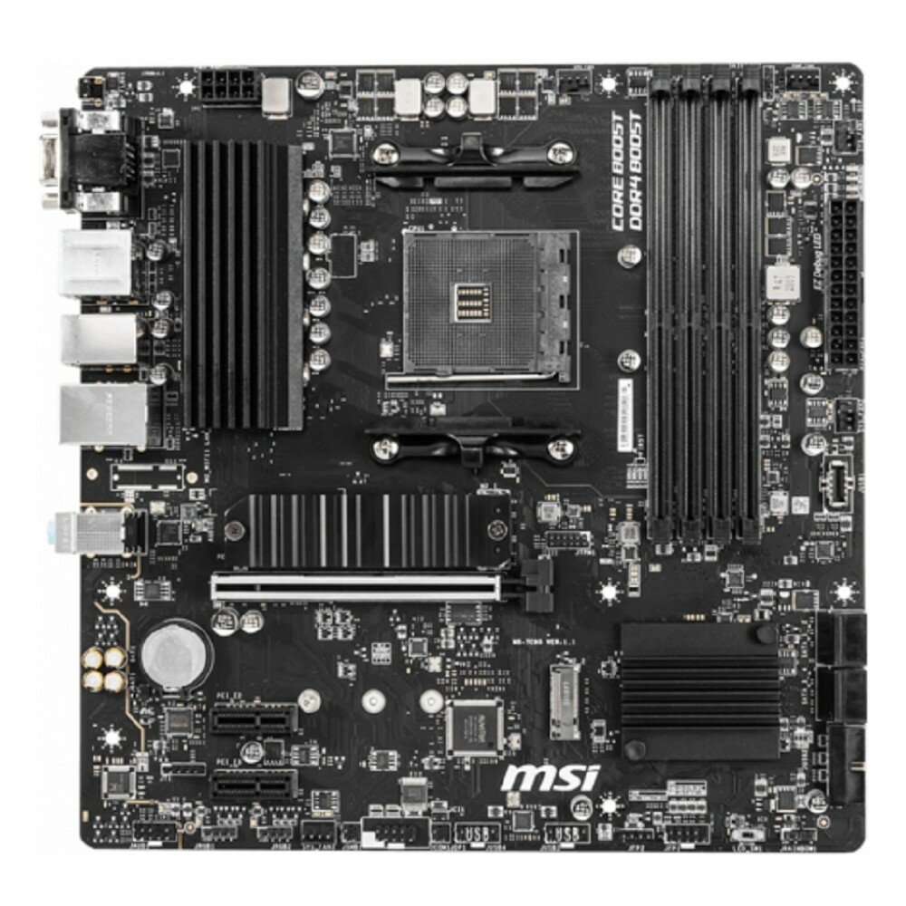 MSI Материнская плата B550M PRO-VDH Socket AM4 4хDDR IV 2хM.2