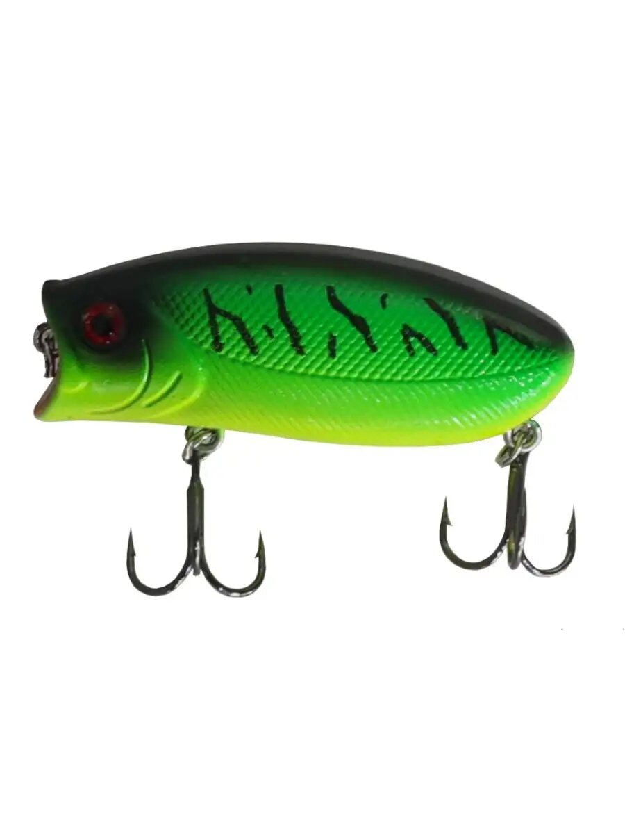 Поппер SHARADO MALAS, поверхностный, плавающий, для щуки и судака, 9г, длина 55мм