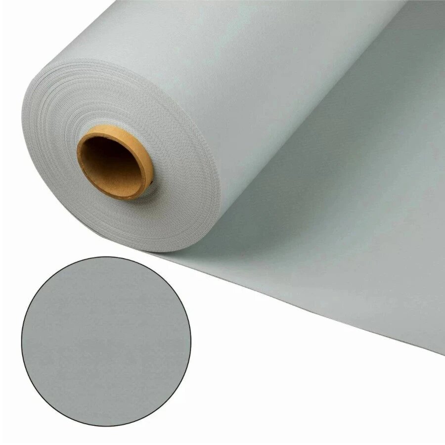 Плёнка ПВХ Cefil Gris Clair (серый), 1,65 х 25,2 м, цена - за 1 рулон