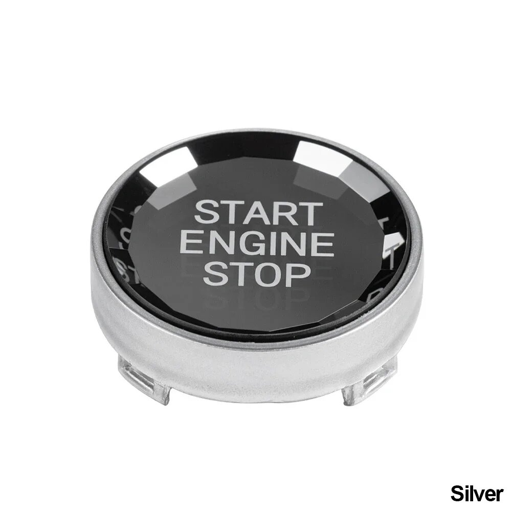 Кнопка START STOP двигателя Silver для BMW X1 X5 E70 X6 E71