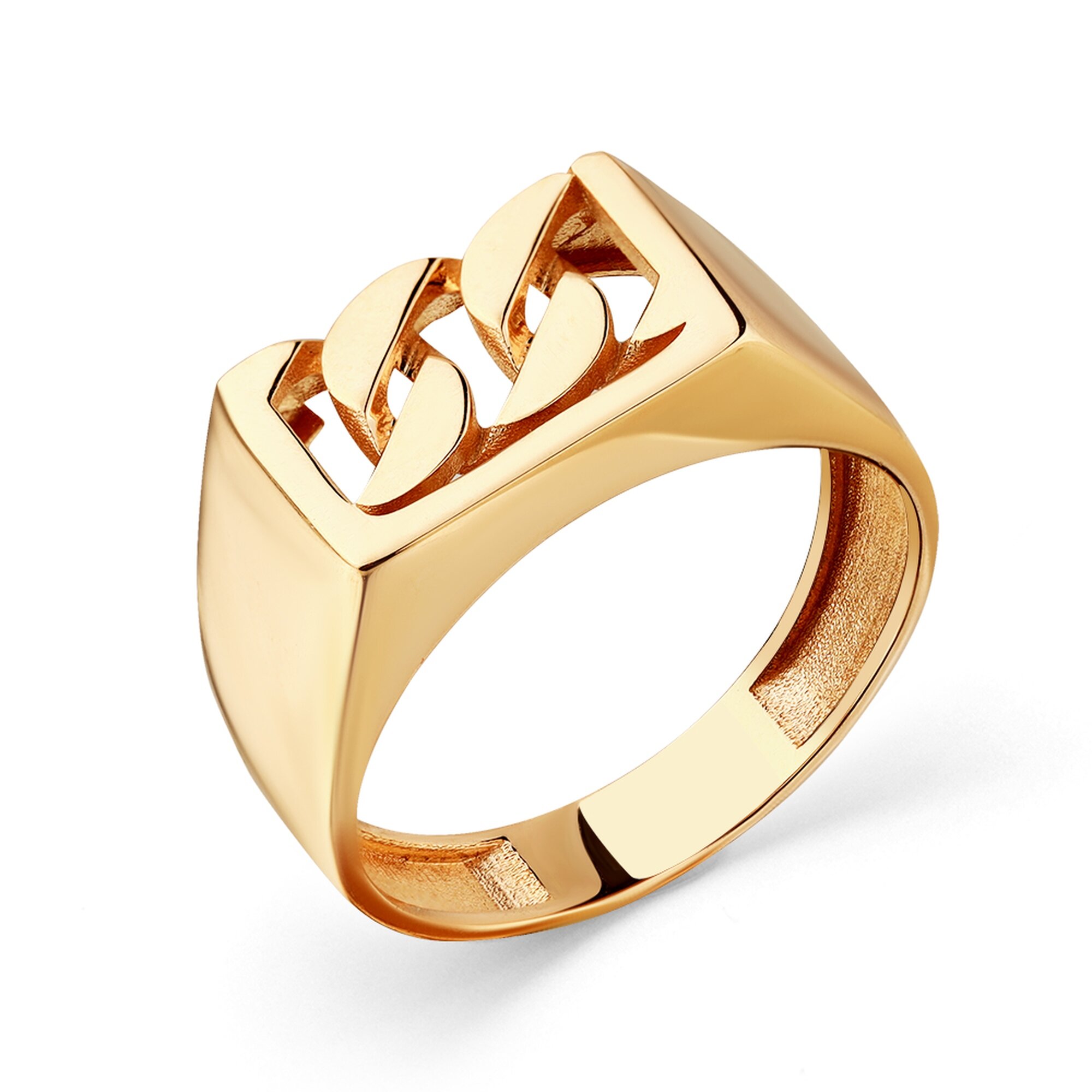 Печатка, красное золото, 585 проба