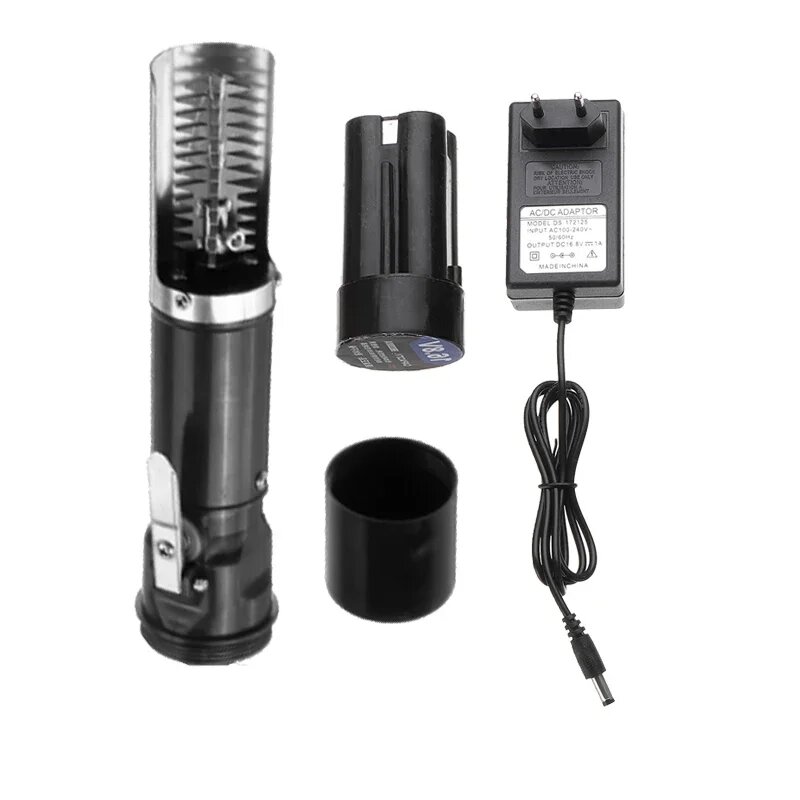 Портативный электрический рыболовный скалер MXBAOHENG 8800MA Черный, Basic Edition