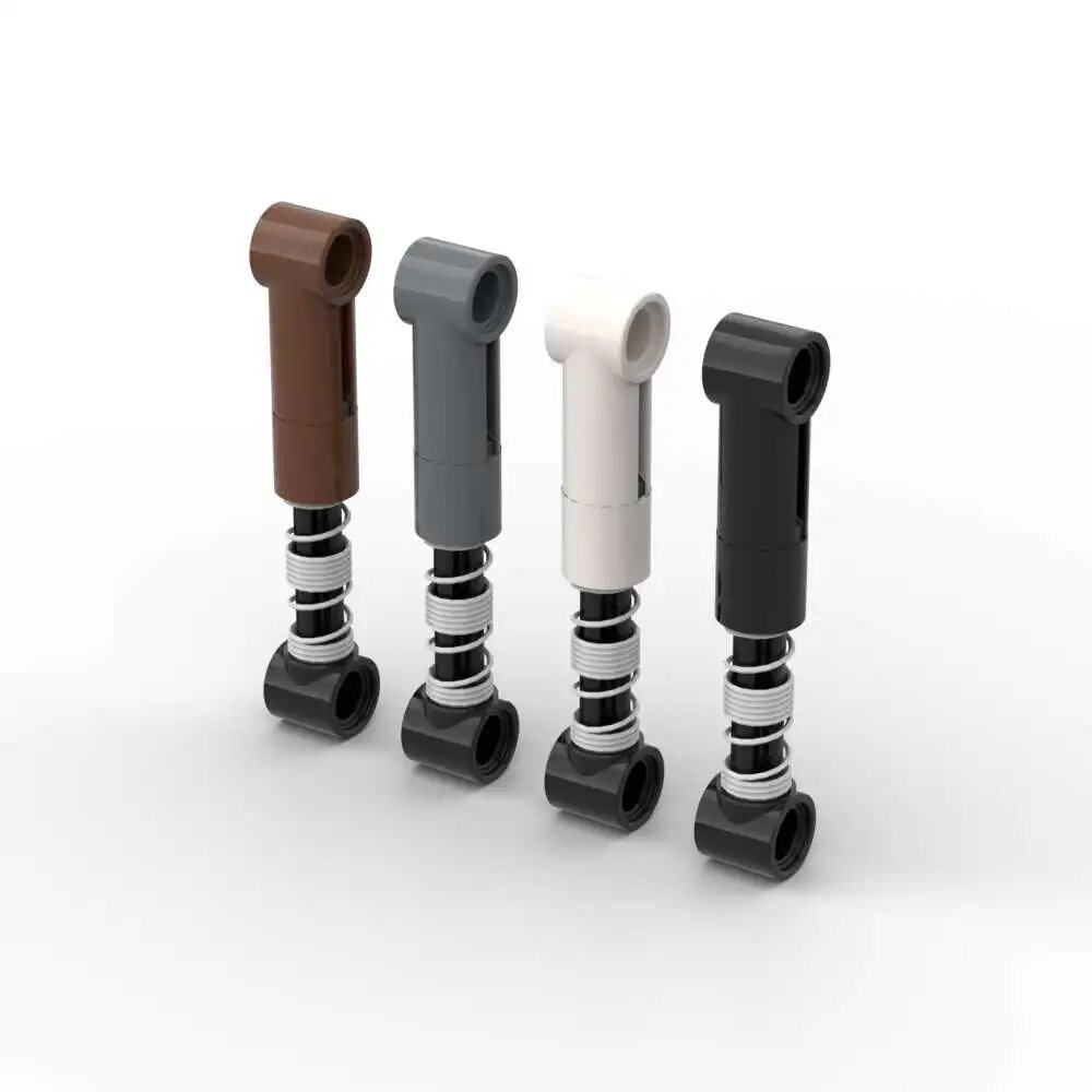 Конструктор MOC 731c04 пружинный амортизатор, 1 шт, 76537, 73129 24-yellow