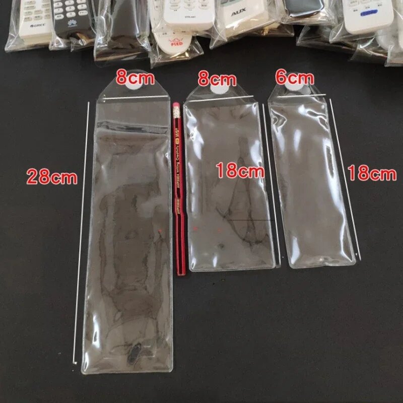 Универсальный защитный чехол для пульта дистанционного управления для телевизора/кондиционера, чехол для пульта дистанционного управления, пылезащитный чехол, пластиковый пакет