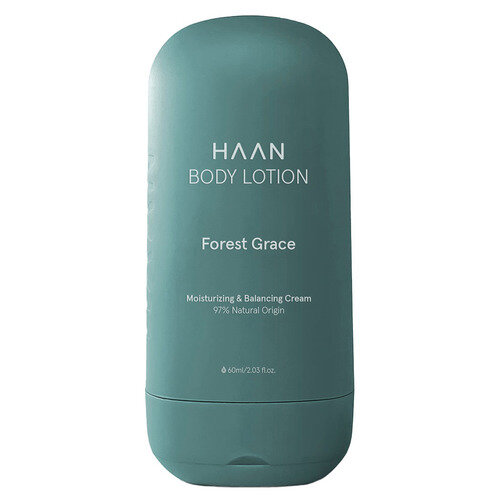 HAAN Travel Forest Grace Body Lotion Лосьон для тела с пребиотиками и органическим кремнием Мистический лес 60 мл