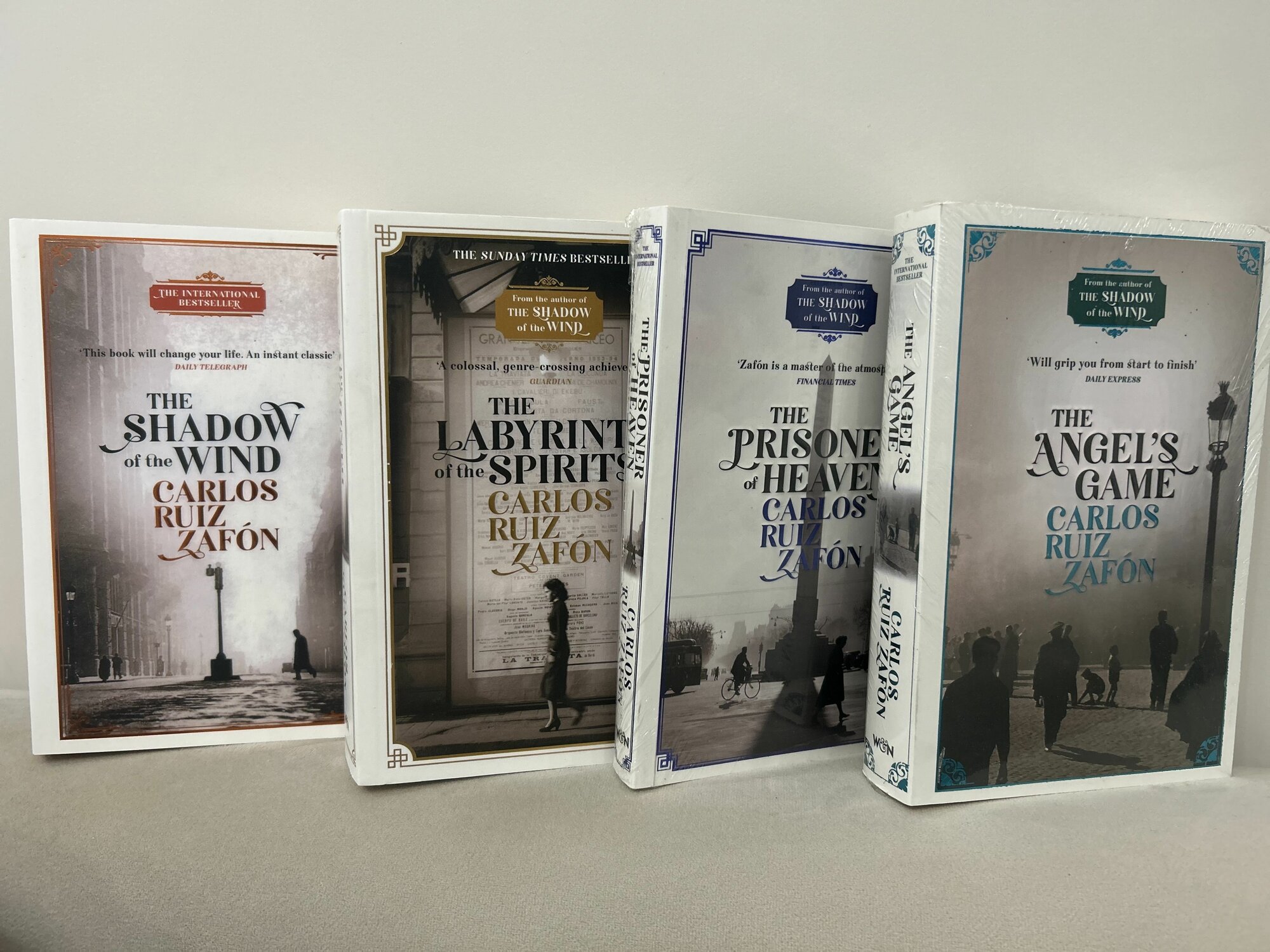 The Cemetery of Forgotten Books (ENG)- 4 books. Кладбище забытых книг.