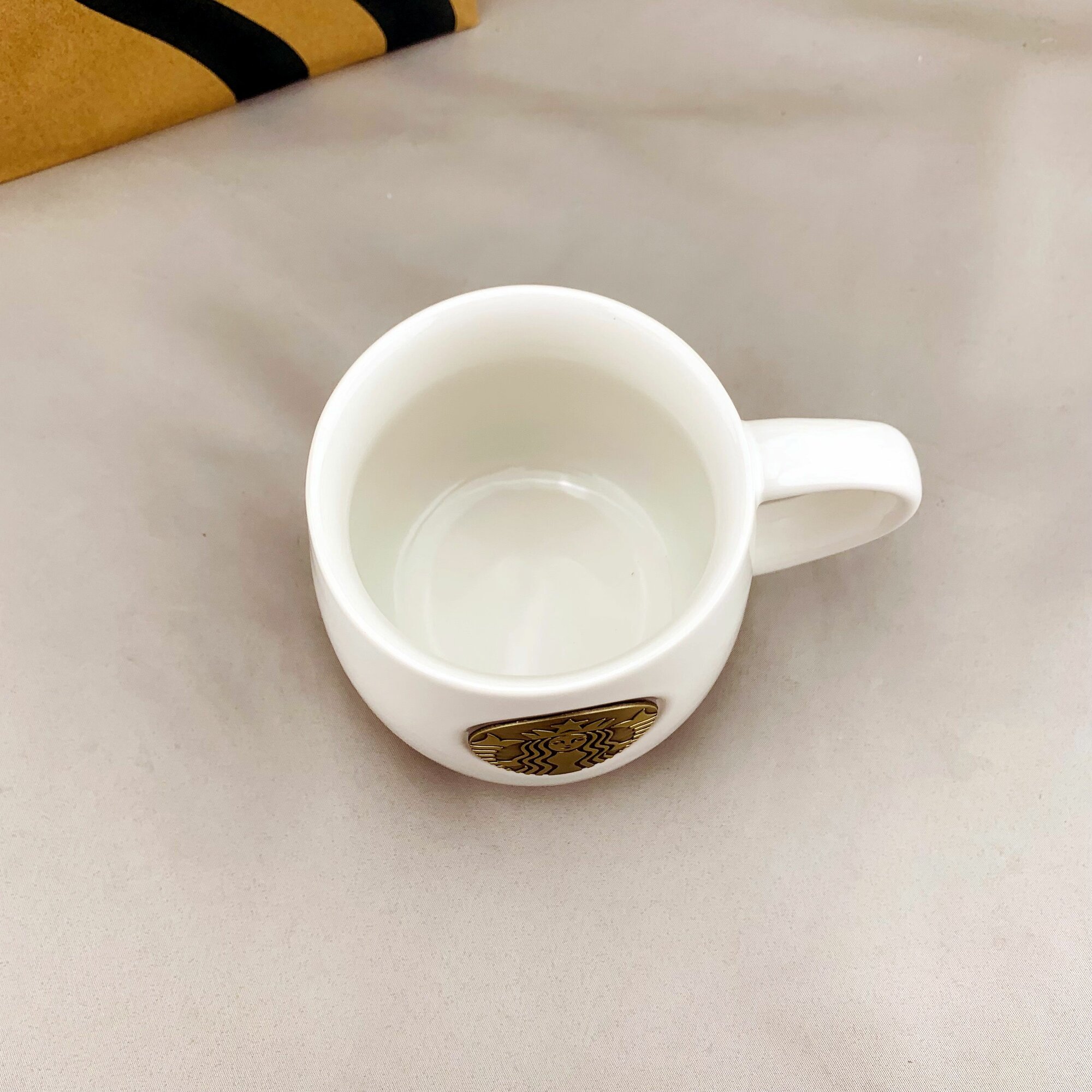 Кружка Starbucks "White Collection", белая, глазурованное покрытие, 414мл — фото 1