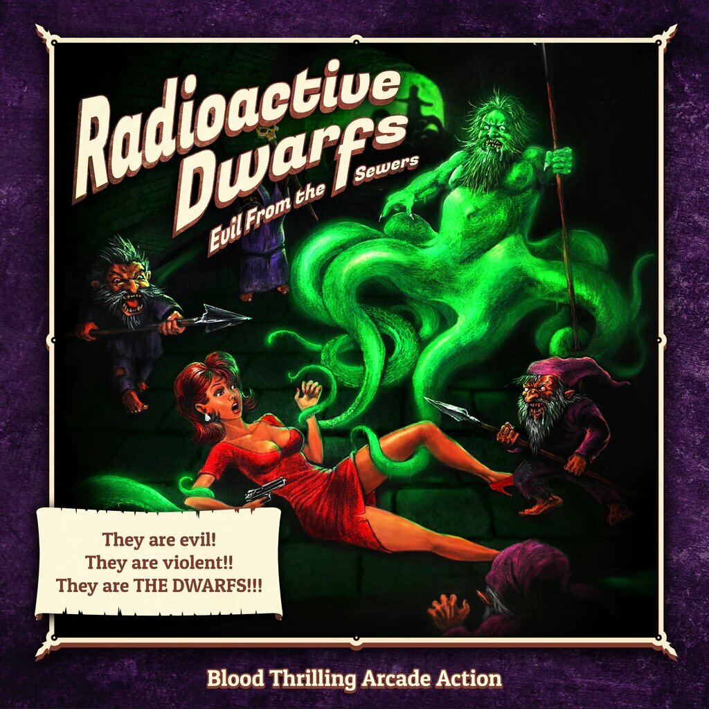 Игра Radioactive Dwarfs: Evil From the Sewers, цифровое издание PlayStation 5, регион Индия / код пополнения баланса