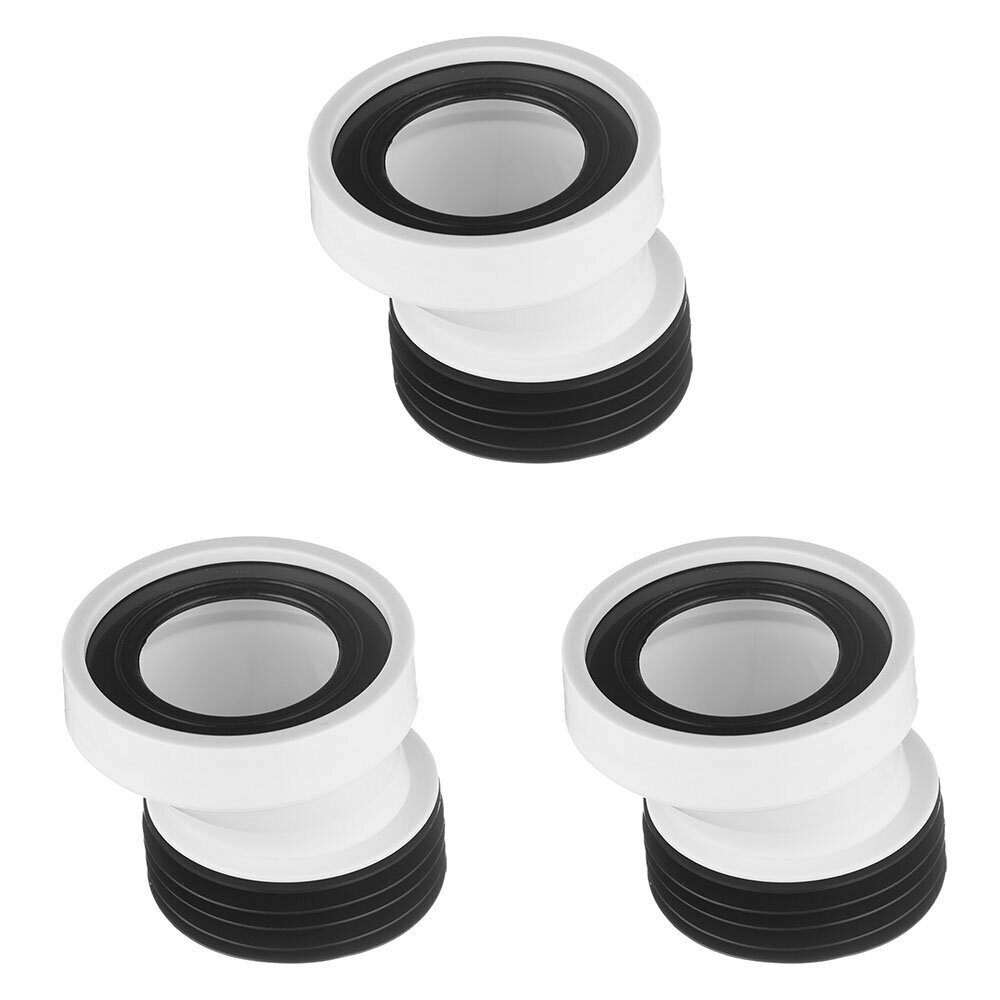 Эксцентрик переходной для присоединения унитаза 20 мм (3 шт.)