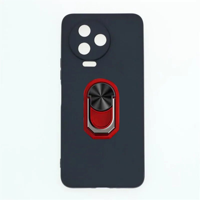 Магнитная модель для Infinix Note 12 Pro, 4G, NFC, X676B, 6,7 дюйма, 2022, Ударопрочный Мягкий силиконовый чехол из ТПУ с кольцом-держателем