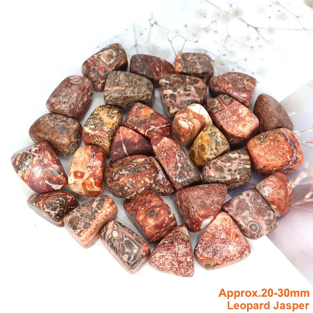 Натуральные кварцевые камни 1 pc, Leopard Jasper