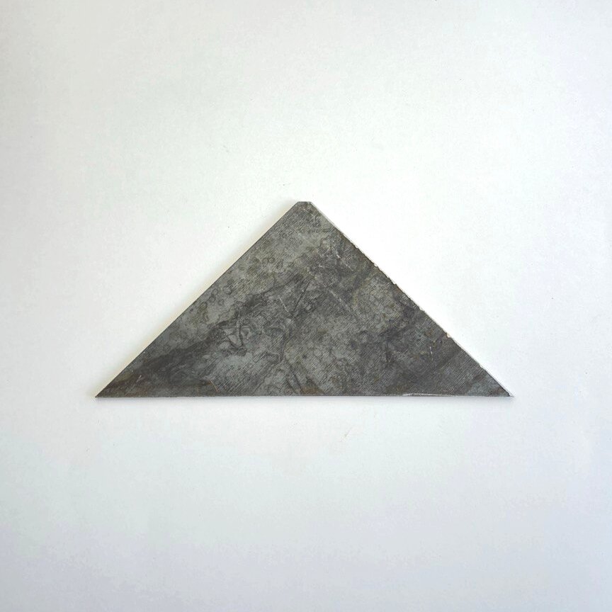 Косынки металлические, профиль гладкий, диаметр 4 мм, 210х150 мм, комплект 5 штук